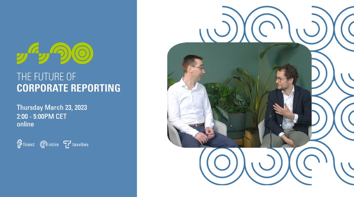 The Future of Corporate Reporting 2023 - Taxvibes